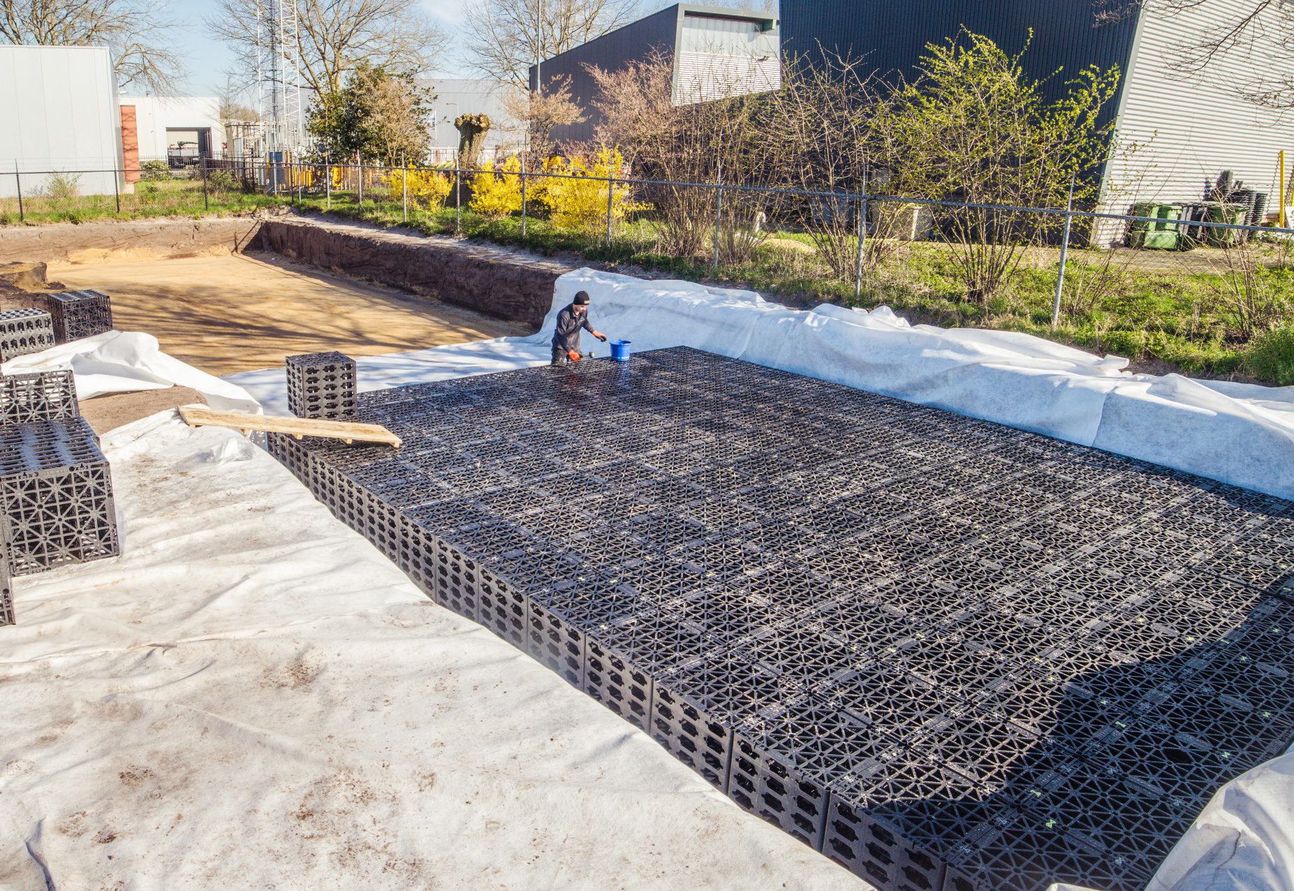 Infiltratieveld - Van Zeeland Watertechniek